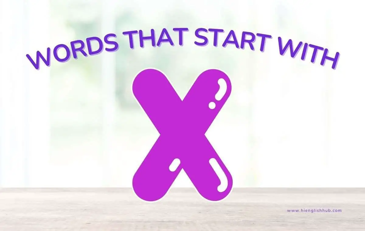 Words That Start With X And Their Definitions Hi English Hub Words That Start With X And Their Definitions Hi English Hub