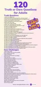 319+ Fun And Exciting Truth Or Dare Questions For All Occasions - Hi ...