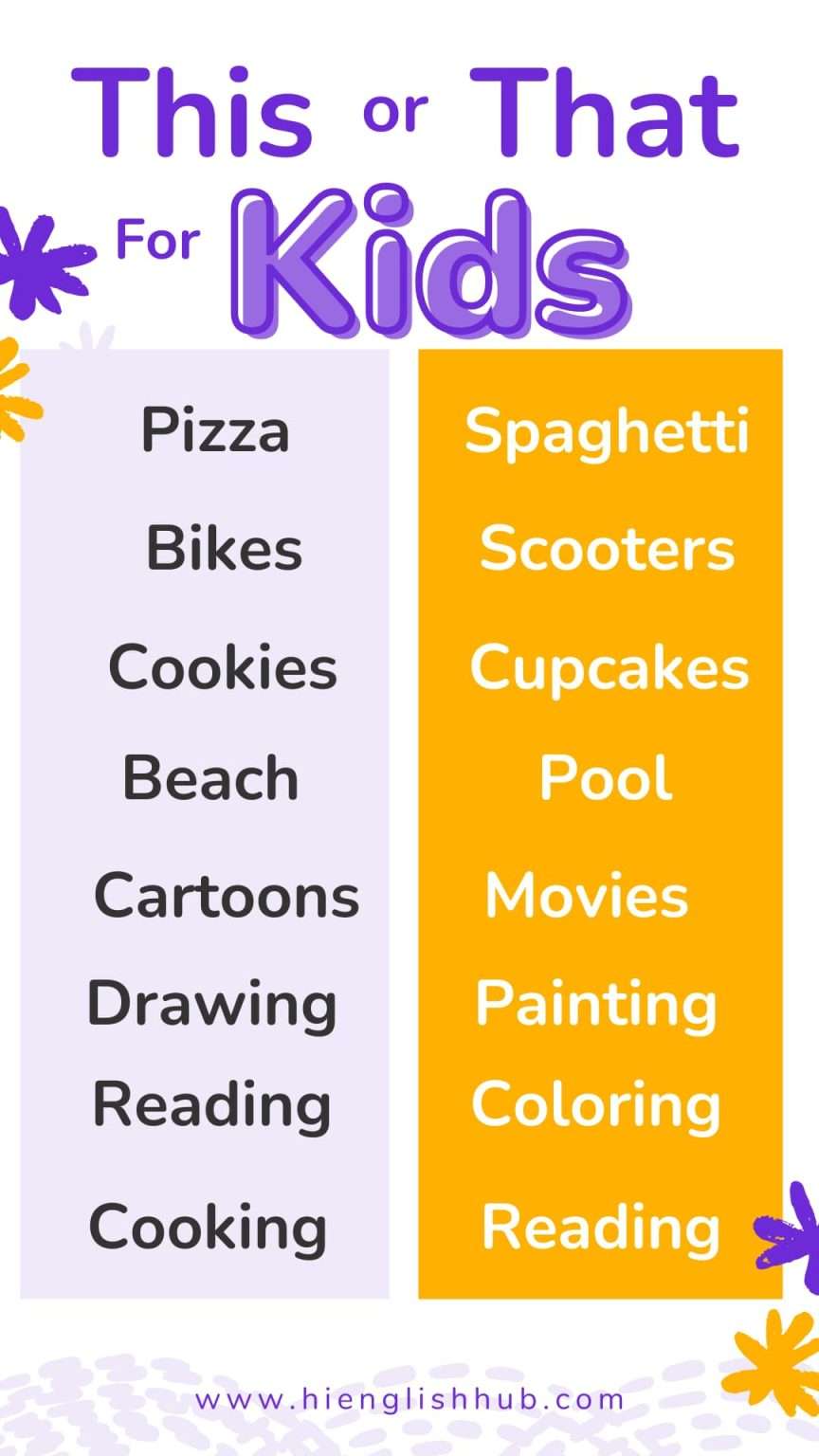 665+ Funny This Or That Questions For Adults, Teens, Kids, And Couples ...