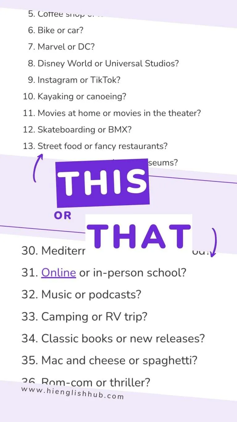 665+ Funny This Or That Questions For Adults, Teens, Kids, And Couples ...