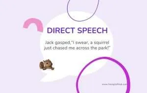 Direct Speech Definition And Examples (FREE Worksheet) - Hi English Hub