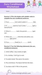 Zero Conditional Sentences: Definition, Structure, And FREE Worksheet ...